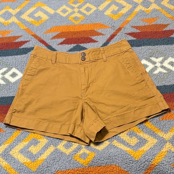 A.New Day | Shorts | Camel Tan Stretch Bermuda Cargo Camp Shorts Casual ...
